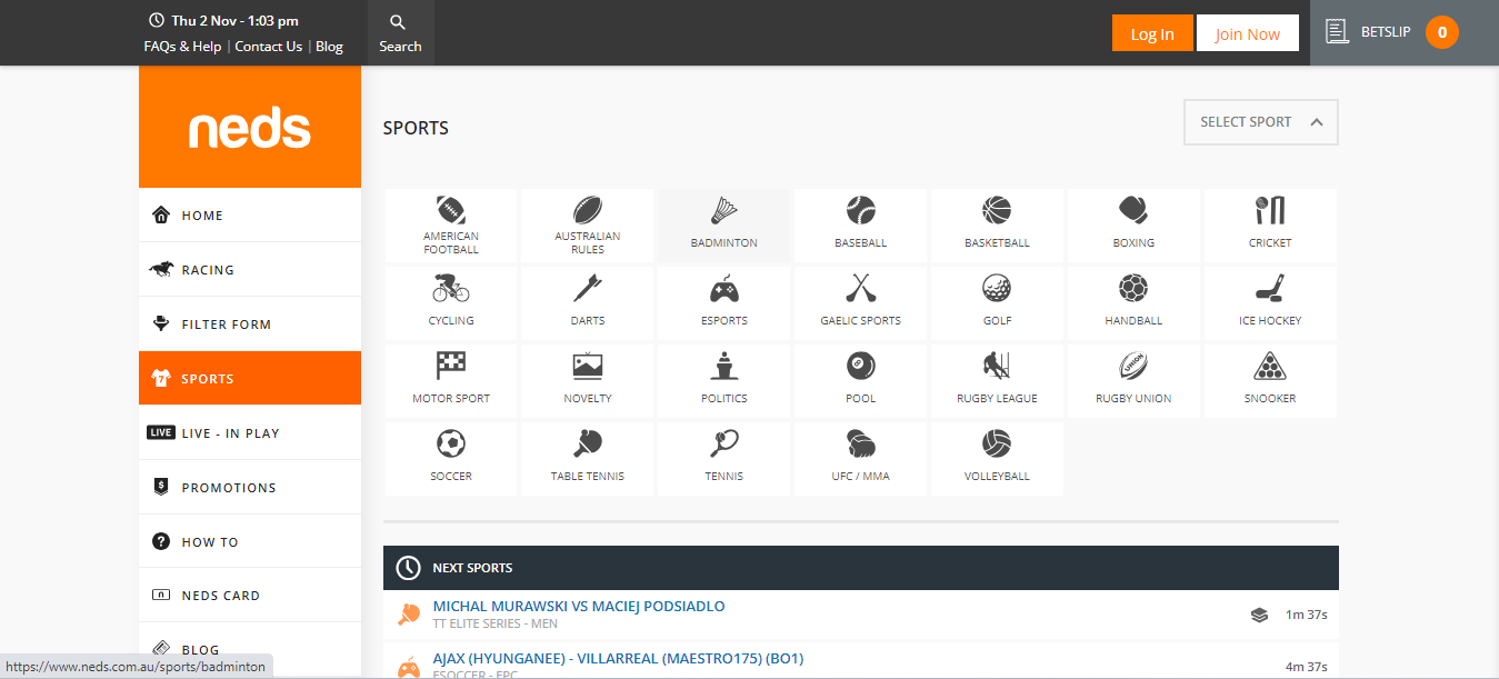 Neds Review: Features, Responsible Gambling and More - TopBrokeri.com